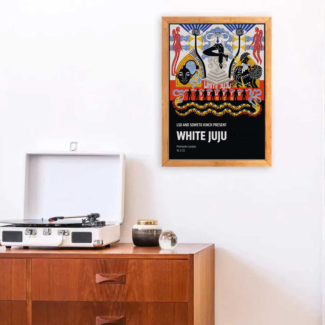 Soweto Kinch: White Juju A2 Print – LSO Live